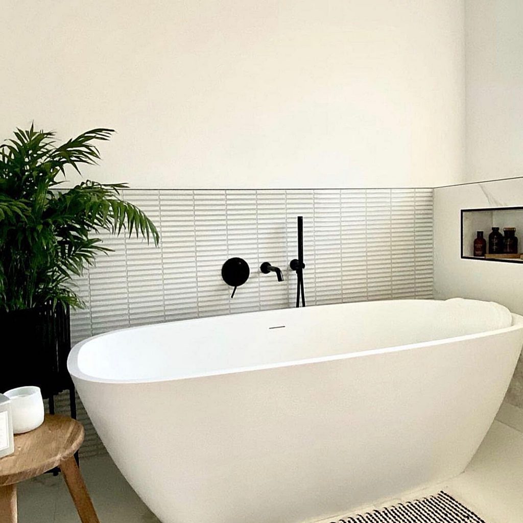 Kit Kat White Mosaic Tile - Love Mosaic