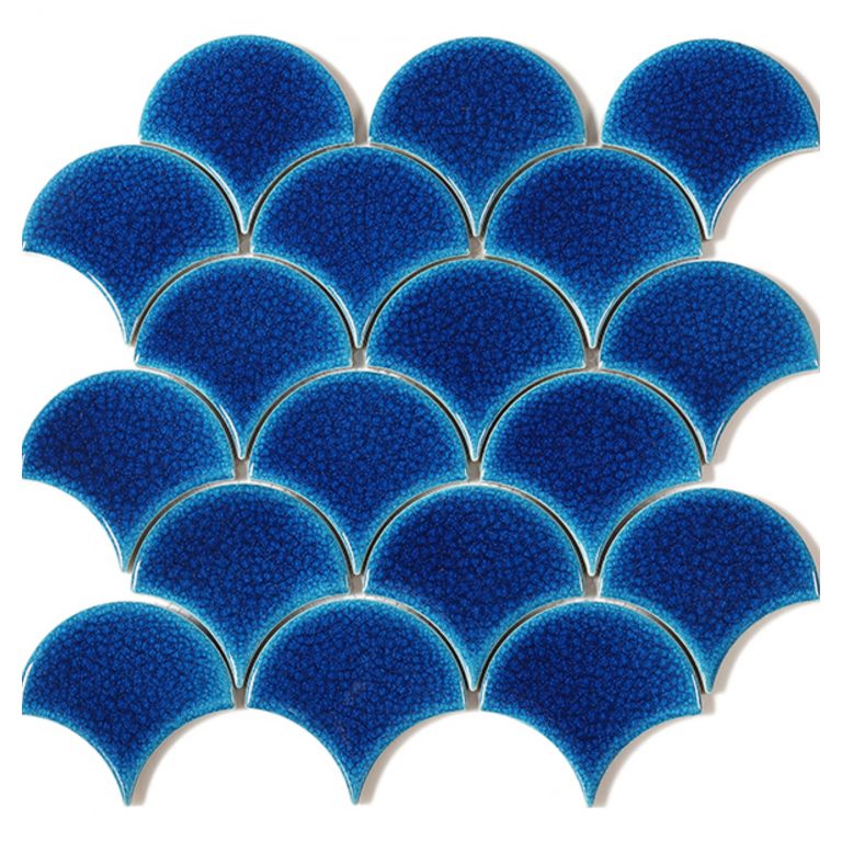 Ocean Blue Mosaic Tile - Love Mosaic