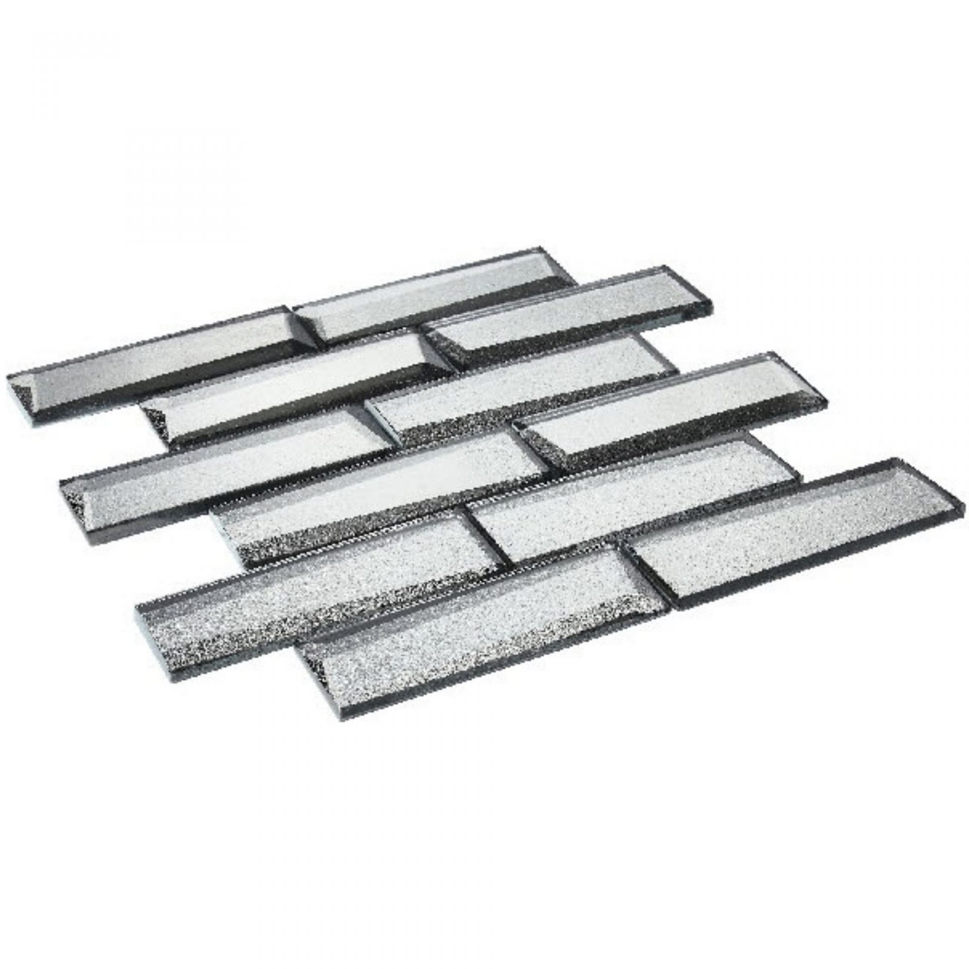 Kit Kat Grey Mosaic Tile - Love Mosaic