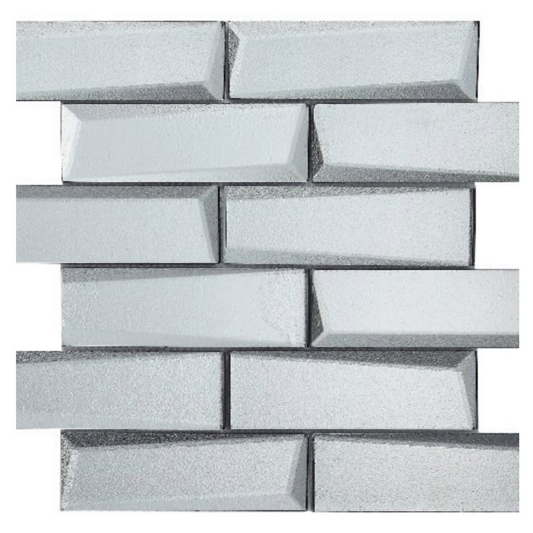 Kit Kat Grey Mosaic Tile - Love Mosaic