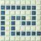 Original Style Aegean Greek Key Dark Blue Mosaic - Love Mosaic