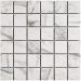 Atrium Matt White Marble - Anti Slip Mosaic Tile - Love Mosaic