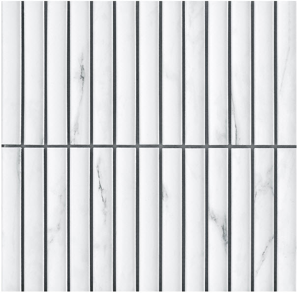 Kit Kat Atrium - Marble Mosaic Tile - Love Mosaic
