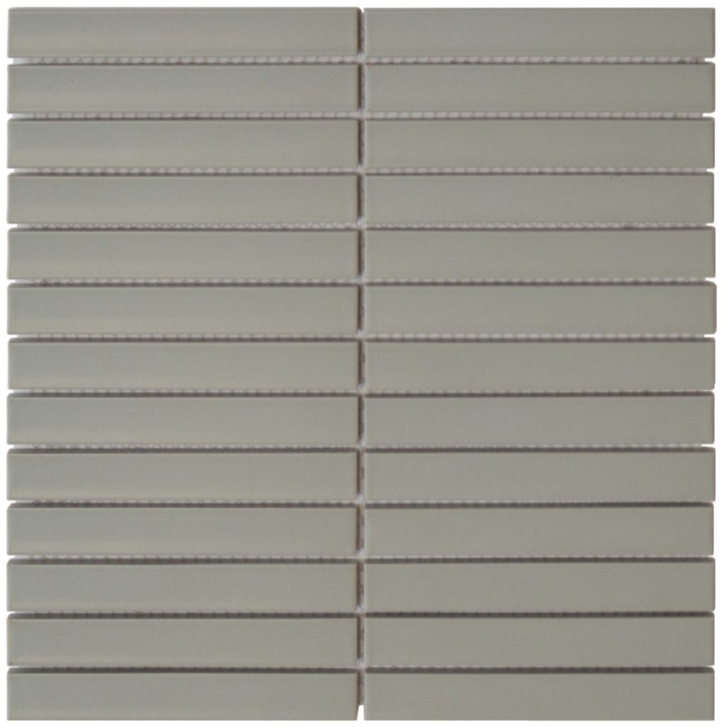 Kit Kat White Matt Mosaic Tile - Love Mosaic