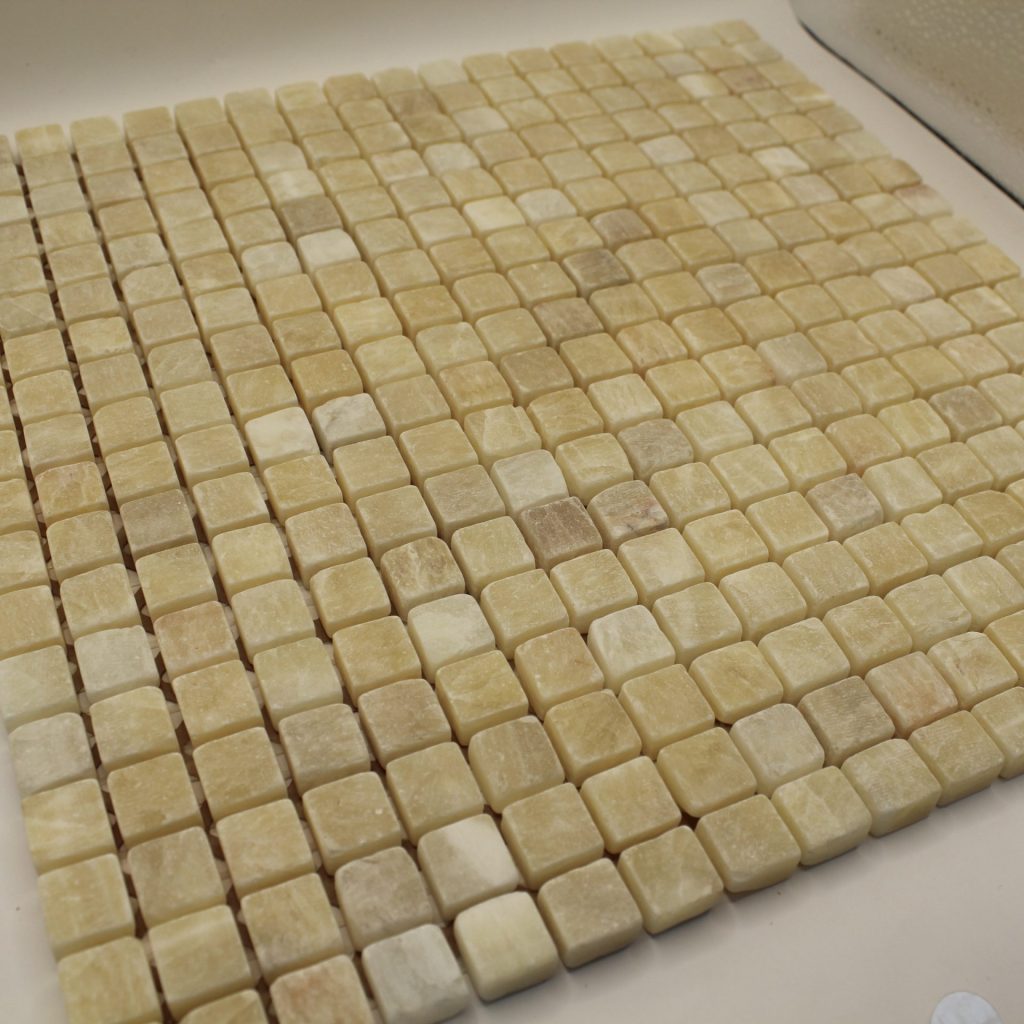 Original Style Crisel Tumbled Onyx Mosaic - Love Mosaic